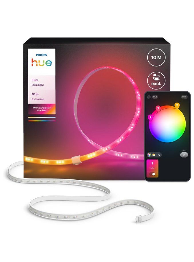 Philips Hue Flux LED Strip Light - 10m - Extension