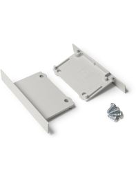 Endestykker til PHIL RECESSED - Grå - 2 stk