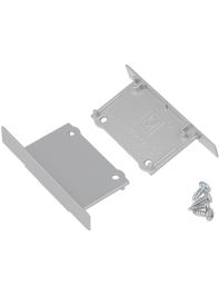 Endestykker til PHIL RECESSED - Sølv - 2 stk